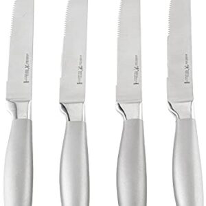 HENCKELS Modernist Razor-Sharp Steak Knife Set of 4, German Engineered Informed by 100+ Years of Mastery, Stainless Steel