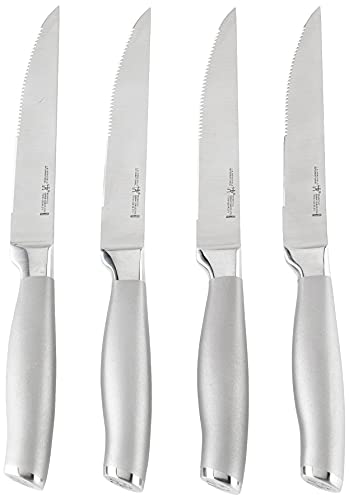 HENCKELS Modernist Razor-Sharp Steak Knife Set of 4, German Engineered Informed by 100+ Years of Mastery, Stainless Steel