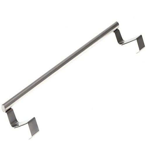 Fangfang Over-The-Cabinet Towel Bar,Brushed Stainless Steel Kitchen Cupboard Dish Towel Bar Holder