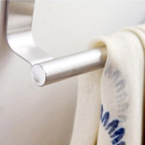 Fangfang Over-The-Cabinet Towel Bar,Brushed Stainless Steel Kitchen Cupboard Dish Towel Bar Holder