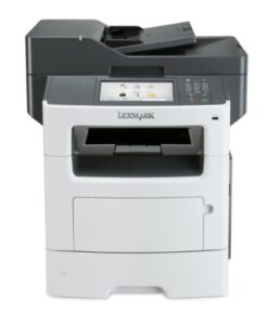 lexmark mx617de monochrome all-in one laser printer, scan, copy, network ready, duplex printing and professional features