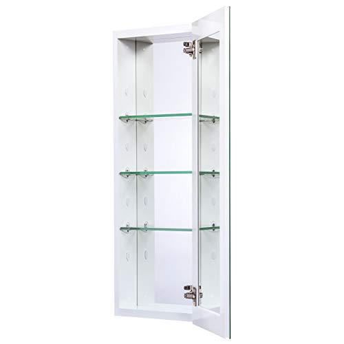 Miseno MBC3615-BL MBC3615 Dual Mount 36" H X 15" W Medicine Cabinet (Surface or Recessed Mounting)