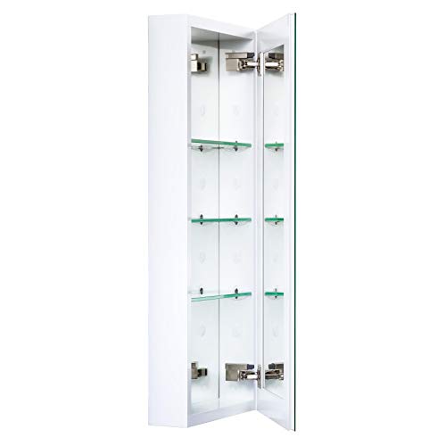 Miseno MBC3615-BL MBC3615 Dual Mount 36" H X 15" W Medicine Cabinet (Surface or Recessed Mounting)