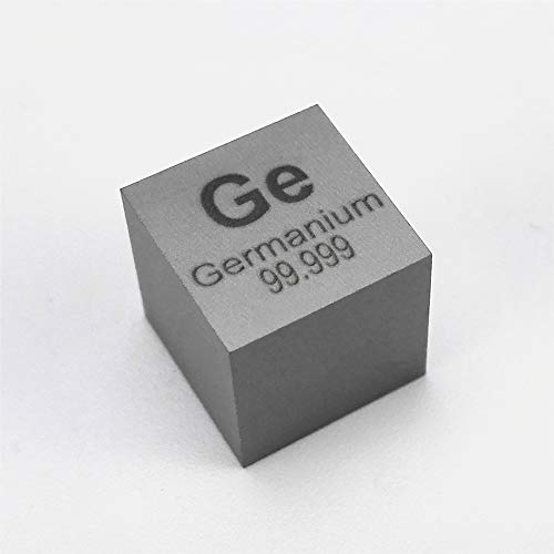 Germanium Metal 10mm Cube 99.999% 5.3grams Element Ge Sample