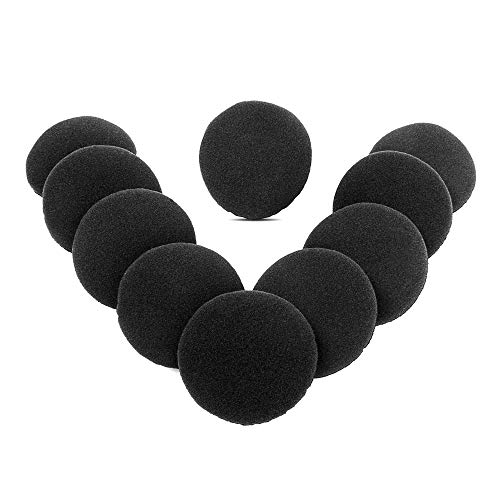 YunYiYi 5 Pairs Replacement Foam Ear Pads Earpads Sponge Cushion Cups Cover Compatible with Logitech H600 H330 H340 Headphones Headset Earphone