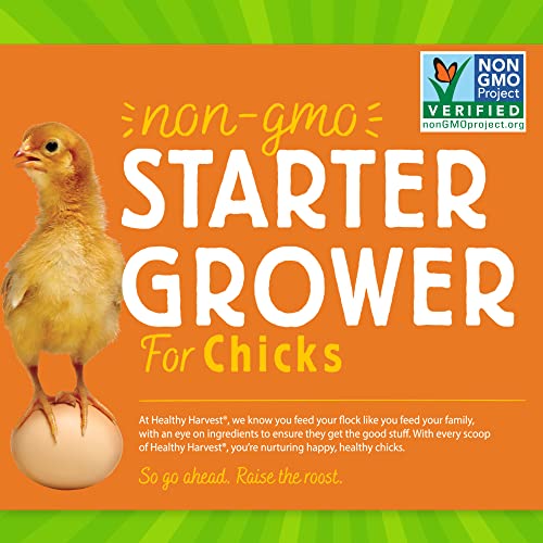 Healthy Harvest N1039C5 1 Piece 22-Percent Chick Starter Grower Crumbles For Poultry, 5 Lb