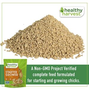 Healthy Harvest N1039C5 1 Piece 22-Percent Chick Starter Grower Crumbles For Poultry, 5 Lb