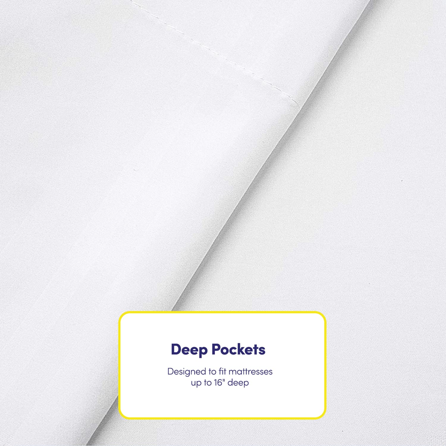 Full Size Bed Sheets - 6 Piece 1500 Supreme Collection Fine Brushed Microfiber Deep Pocket Full Sheet Set Bedding - 2 Extra Pillow Cases, Great Value, Full, Dobby White