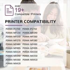 Inktopia Remanufactured Ink Cartridge Replacement for Canon 210XL PG-210XL 211 XL CL211XL (1 Black,1 Tri-Color) for PIXMA MP495 IP2700 MP490 MP480 MP280 MX330 MX340 XM410 MX420 MX350 Printer