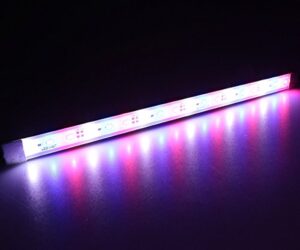 ledenet aquarium coral led strip light - waterproof aluminum 5730 led plant grow lights 12v dc cold white blue red color bar lamp 30cm long (12 inch)