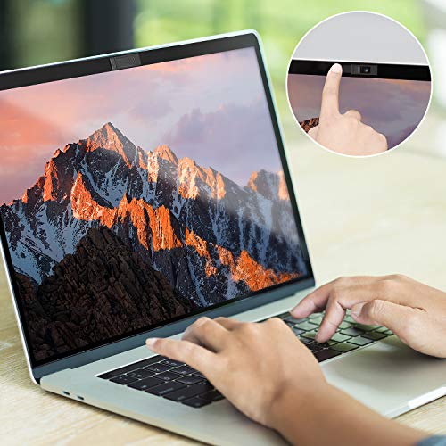 Dcreate Laptop Webcam Cover Slide - Slim Web Camera Blocker for Laptops, Apple Macbook, Mac, Lenovo, Hp, Webcam Privacy, Camera Hider, Improved 3M Adhesive, 0.035 Inch