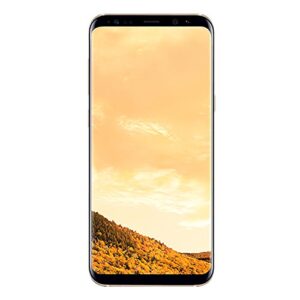 samsung galaxy s8+ 64gb unlocked phone - 6.2" screen - international version (maple gold)