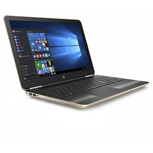 hp pavilion 15.6" hd sva brightview wled-backlit laptop pc, intel i5-6200u 2.3ghz 8gb ddr4 ram 1tb hdd dvd+/-rw wifi bluetooth hdmi, b&o play, usb 3.0, windows 10, gold