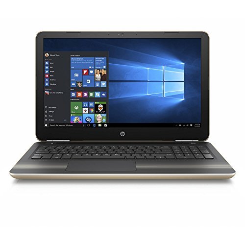 HP Pavilion 15.6" HD SVA Brightview WLED-backlit Laptop PC, Intel i5-6200U 2.3GHz 8GB DDR4 RAM 1TB HDD DVD+/-RW WIFI Bluetooth HDMI, B&O PLAY, USB 3.0, Windows 10, Gold