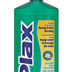 Plax Dental Rinse Soft Mint 24 oz (6 Pack)