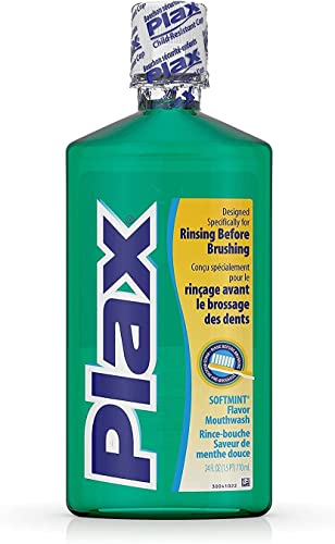 Plax Dental Rinse Soft Mint 24 oz (6 Pack)