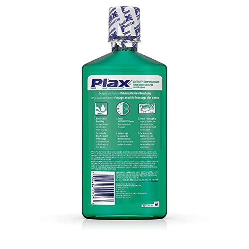 Plax Dental Rinse Soft Mint 24 oz (6 Pack)