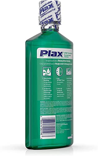 Plax Dental Rinse Soft Mint 24 oz (6 Pack)