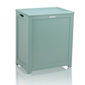 Oceanstar RH5513C Storage Hamper, Laundry Hamper, Turquoise