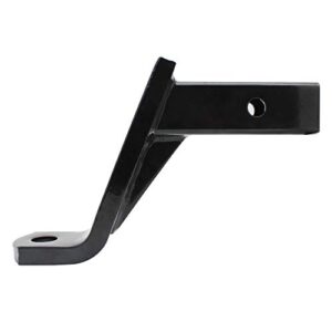 Quick Products QP-HS2807 Class III Trailer Ball Mount - 6" Drop, 4" Rise - 5000 lbs. (Gloss Black Powder-Coat Finish)