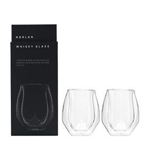 NORLAN Whisky Glass, Set of 2