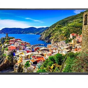 Sceptre 50" 4K UHD Ultra Slim LED TV 3840x2160 MEMC 120, Metal Black 2019 (U518CV-UMS)