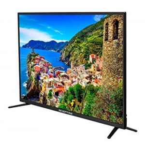 Sceptre 50" 4K UHD Ultra Slim LED TV 3840x2160 MEMC 120, Metal Black 2019 (U518CV-UMS)