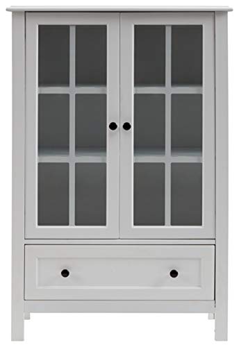 Signature Design by Ashley Miranda Accent Cabinet, 32"W x 12"D x 47"H, White