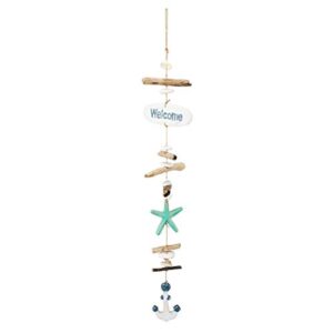 beachcombers anchor/starfish driftwood drop multi