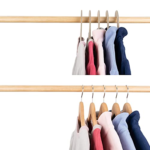 20Pack Koobay 17" Adult Clothes Coat Eco Recyclable Paper Cardboard Shirt Hangers