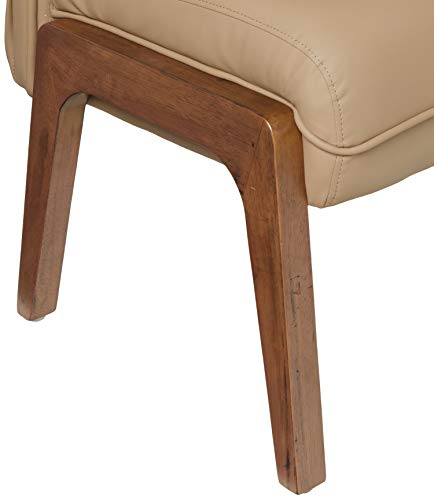 Milan Bernice Faux Leather Nook, Taupe