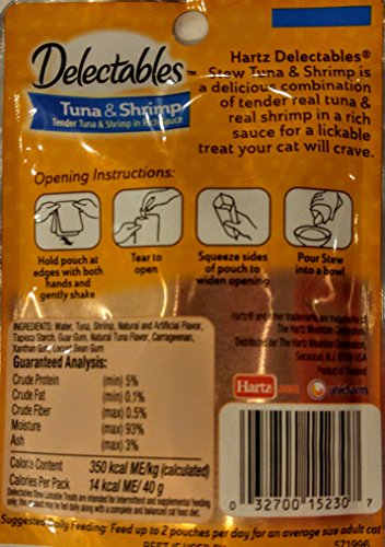 Delectables Stew Lickable Treats Variety Bundle Pack of 12. (4) Tuna & Whitefish, (4) Chicken & Tuna, (4) Tuna & Shrimp. 1.4 oz Each - Bonus Mouse Toy Included (Color May Vary)