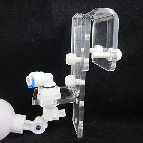 ZAOJIAO Auto-top-Off ATO Solution Auto Water Filler Adjustable Float Valve Mounting for Aquarium Sump