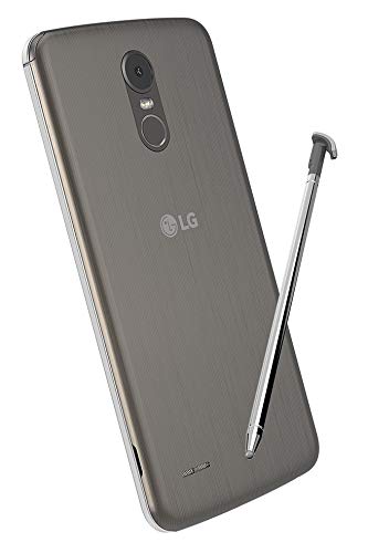 LG Stylus 3 Dual (32GB, 2GB RAM) 5.7" Display, 4G LTE Dual SIM GSM Factory Unlocked Phone w/ Stylus Pen - Titan