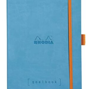 Rhodia Goalbook Journal, A5, Dotted - Turquoise Blue