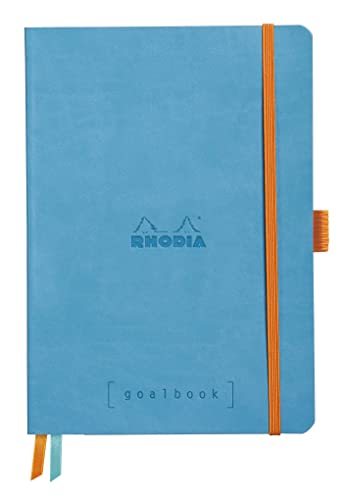 Rhodia Goalbook Journal, A5, Dotted - Turquoise Blue