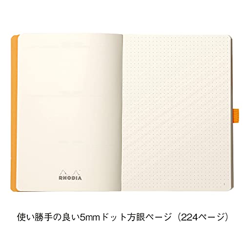 Rhodia Goalbook Journal, A5, Dotted - Turquoise Blue