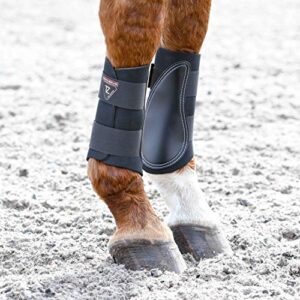 Equilibrium Tri-Zone Brushing Boot Large Black