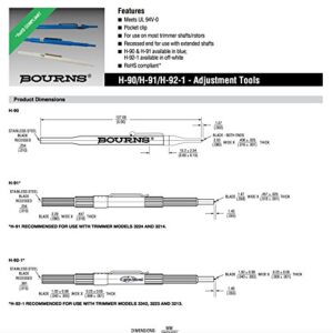 Potentiometer Tools & Hardware Adjust. Tool (Pack of 2)