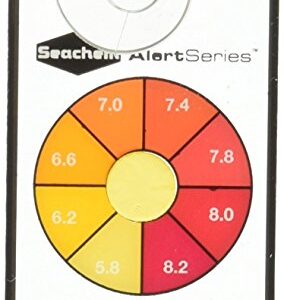 Seachem 3 Pack of pH Alert Devices, Continuously Monitors Freshwater for 3 to 6 Months Each