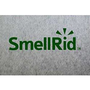 SMELLRID Reusable Universal Activated Carbon 16"x 16" Pad Eliminates Unpleasant Odors from Surfaces