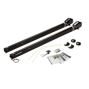 solera standard 12v universal awning hardware kit for 5th wheel rvs, travel trailers and motorhomes, black