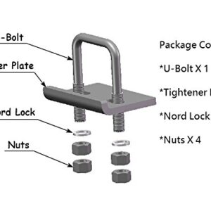 Winnerwell Anti Rattle Hitch Tightener for 1.25" and 2" Hitches