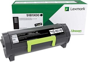 lexmark 51b1x00 ms517dn mx517de ms617dn mx617de extra high yield return program cartridge toner,black