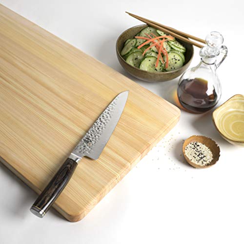 Shun Cutlery Premier Asian Cook's Knife 7”, Gyuto-Style Chef's Knife, Ideal for All-Around Food Preparation, Authentic, Handcrafted Japanese Knife, Professional Chef Knife