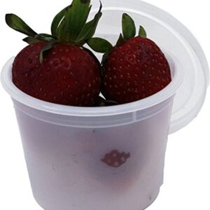 Vito's famous Deli Container with Lid, 4 Ounce (Pack 50)