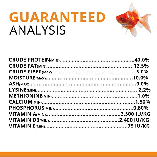 Fluval Bug Bites Goldfish Fish Food, Pellets for Medium to Large Sized Fish, 3.53 oz, A6584