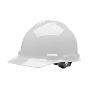 malta dynamics 4 pt. ratchet cap style hard hat (1 pack, white)