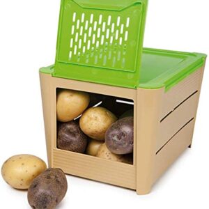 Snips Potato Keeper, 10.04" x 7.87" x 6.89", Green