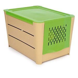 Snips Potato Keeper, 10.04" x 7.87" x 6.89", Green